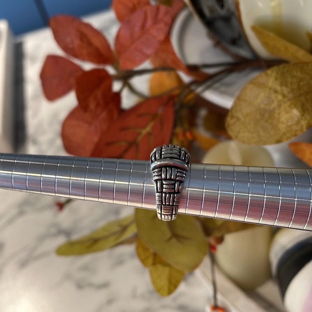 925 Stamped Sterling Silver Bold Dome Status Ring.Siz… - Gem